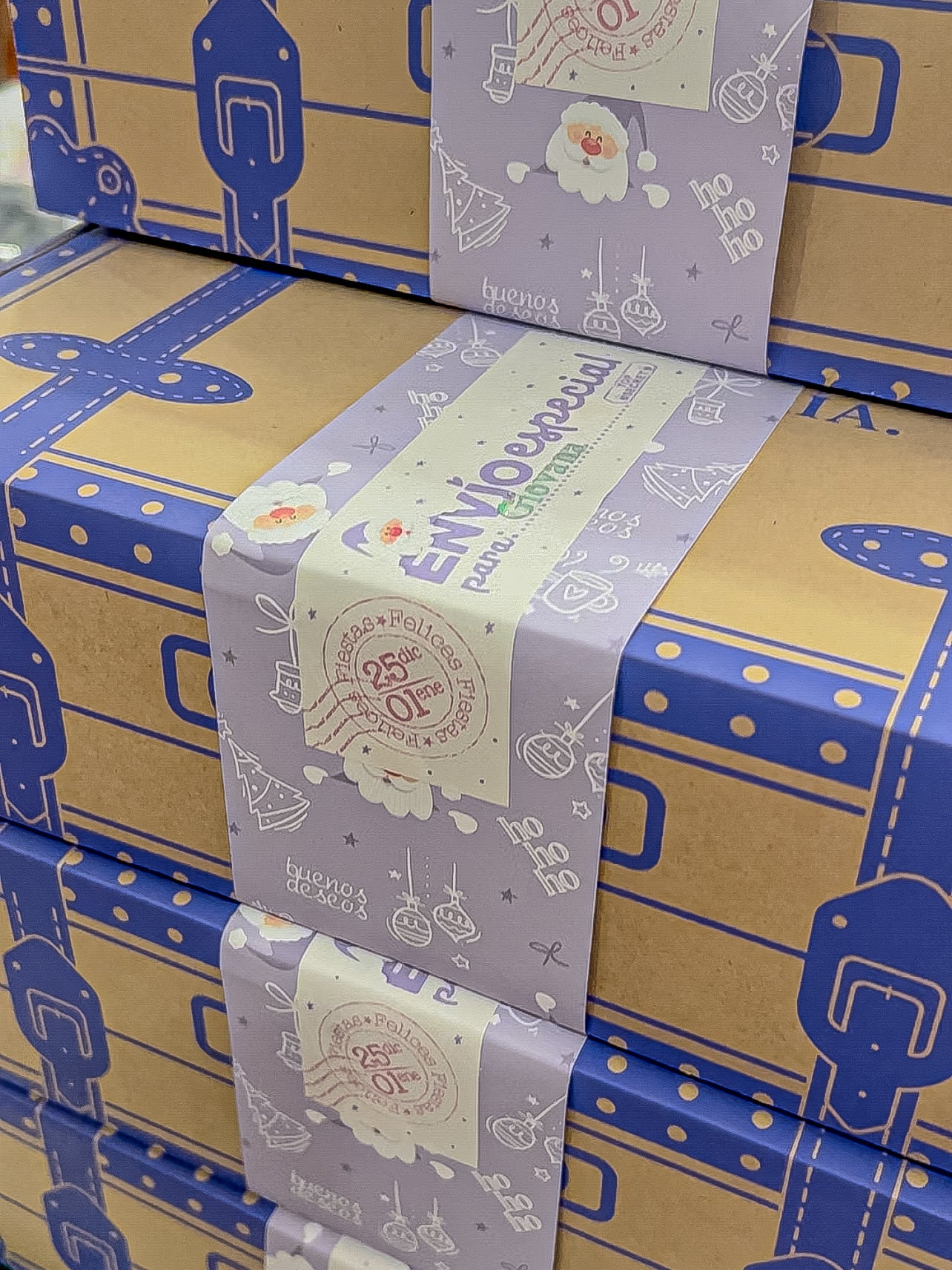 Dúo Packaging Navidad – Bitácoras Papelería