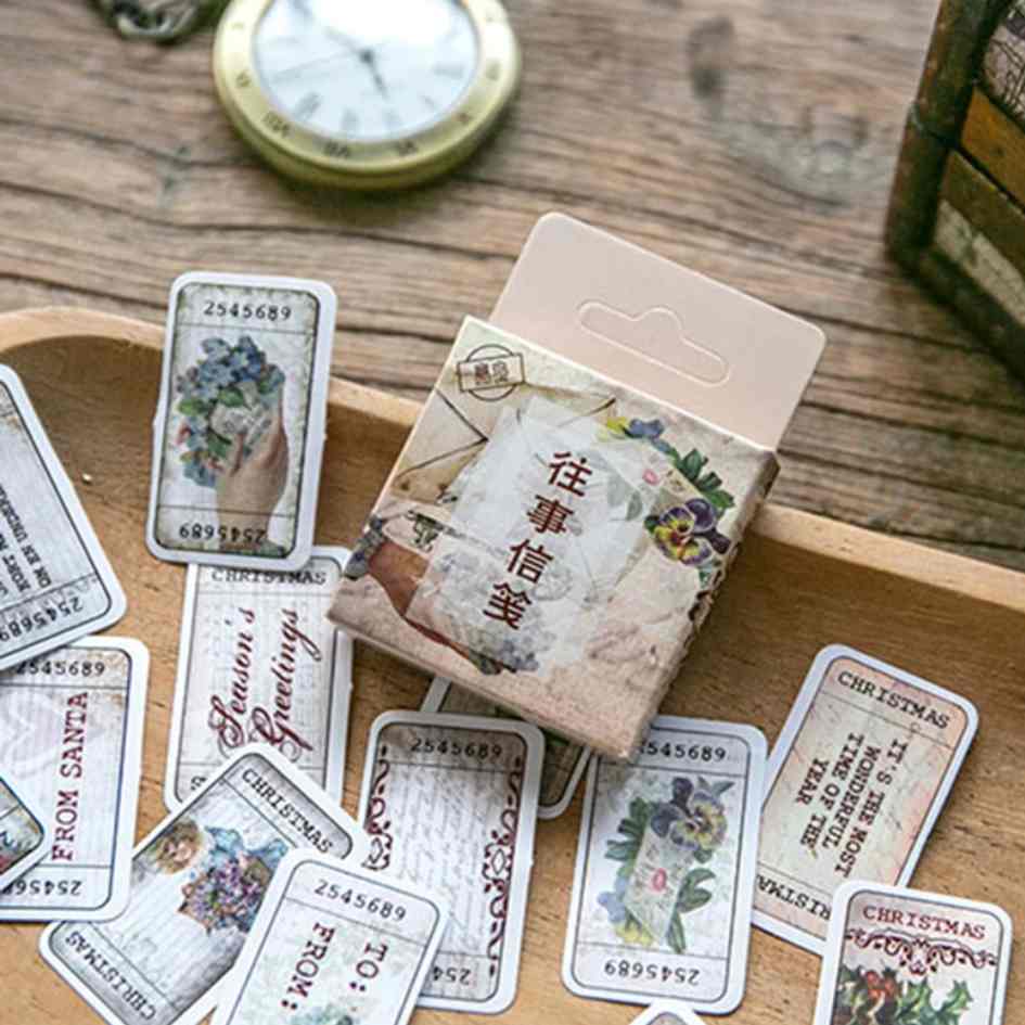 Cajitas de 45 Stickers "Retro's 90 y Angels” – Bitácoras Papelería