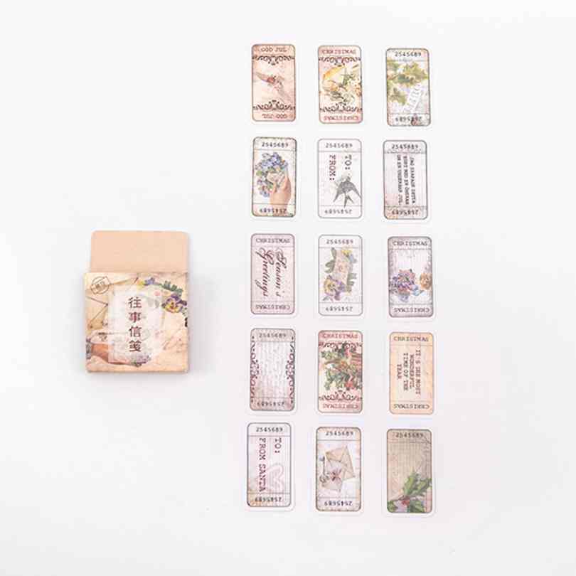 Cajitas de 45 Stickers "Retro's 90 y Angels” – Bitácoras Papelería
