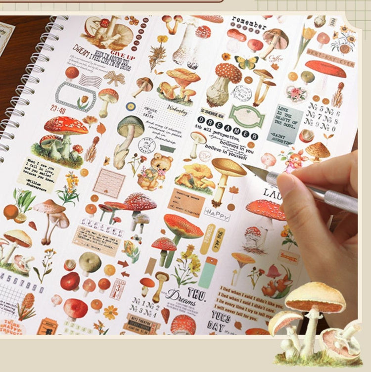 Sticker Rolls "Vintage Nature” – Bitácoras Papelería